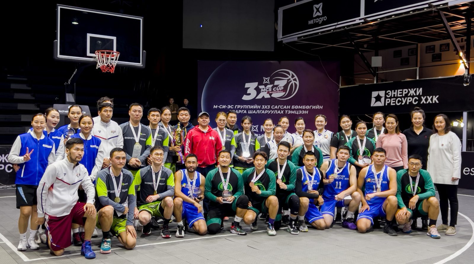 М-Си-Эс Группийн “MCS 3x3 Cup” аваргын шилжин явах цомын эзнээр Юнител ...